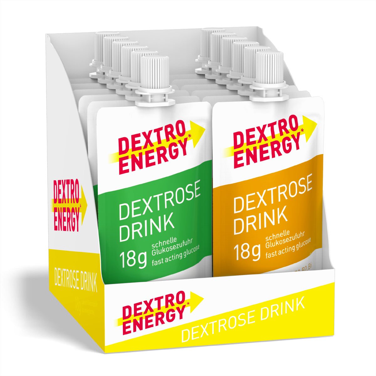 Dextrose Drink Mix Pack: Flüssiger Traubenzucker – Dextro Energy*
