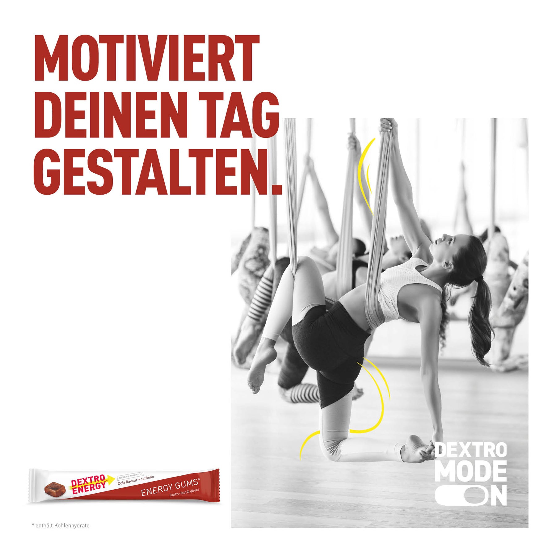 Energy Gums* Cola + Caffeine – Dextro Energy*